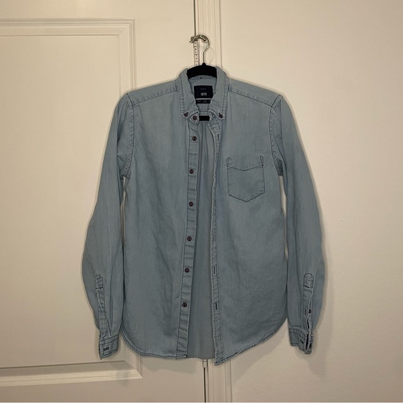 Vintage | Shirts | Light Blue Button Down Shirt | Poshmark